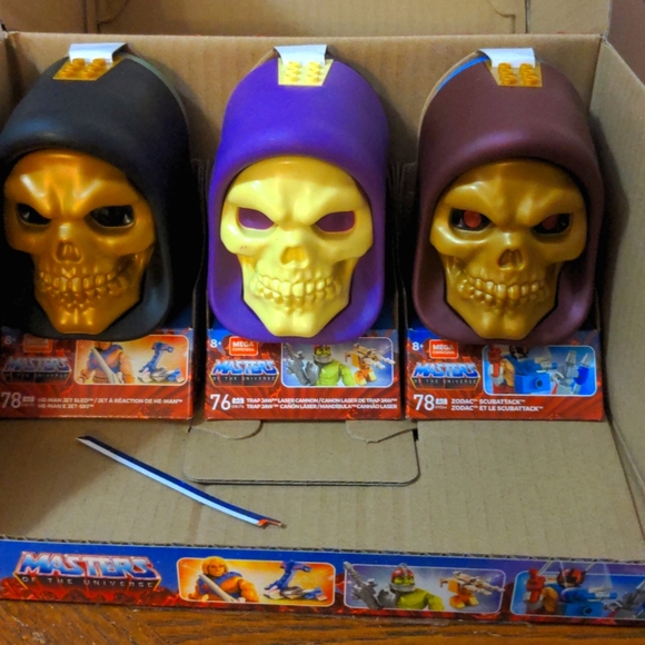 Mega Construx | Toys | Mega Construx Heman Trap Jaw And Zodac Legos ...